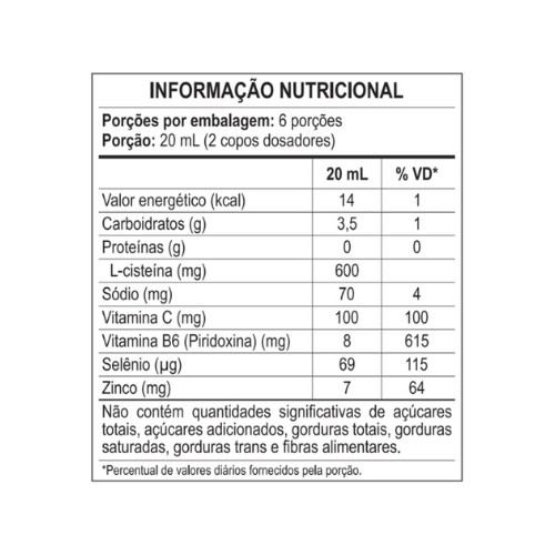 EXOMUC ACETILCISTEINA VITAMINA C B6 SELENIO ZINCO EXPECTORANTE IMUNIDA ...