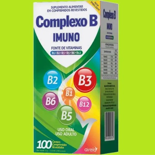 COMPLEXO B IMUNO CONCENTRADO IMUNIDADE DEFESA SUPLEMENTO VITAMINA ...