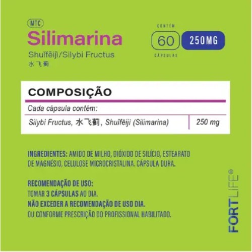 SILIMARINA STEATON FORFIG ESTEATOSE HEPATICA GORDURA FÍGADO - Drogaria ...