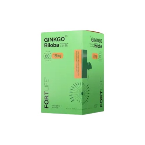 GINKGO BILOBA FORTLIFE GINKOMED CIRCULAÇÃO HEMORROIDA - Drogaria do ...