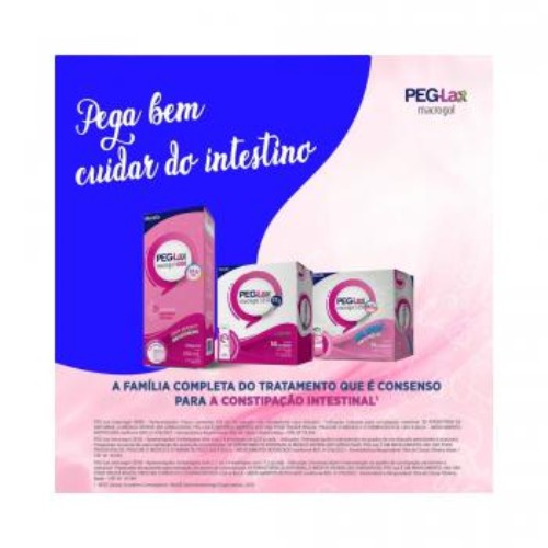 PEG-LAX MACROGOL LAXANTE LAXATIVO - Drogaria do Farmacêutico