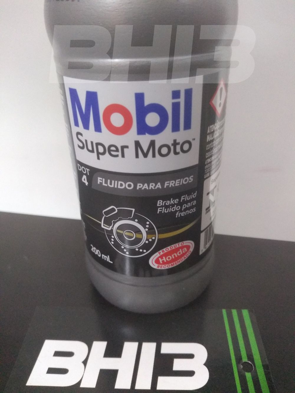 MOBIL DOT 4 Fluído para Freio 4 Sintético Super Moto Mobil 200ml - BH13 ...