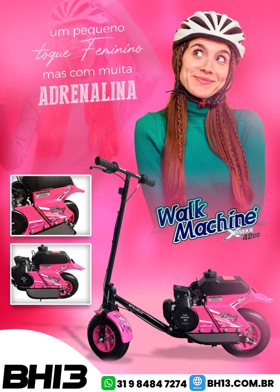 Walk Machine Rosa - BH13 Walk Machine A Casa do Walkmachine em Belo ...