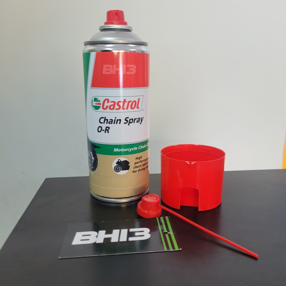 Castrol Chain Spray O-r Lubrificante Corrente Moto 400ml - BH13 Walk ...