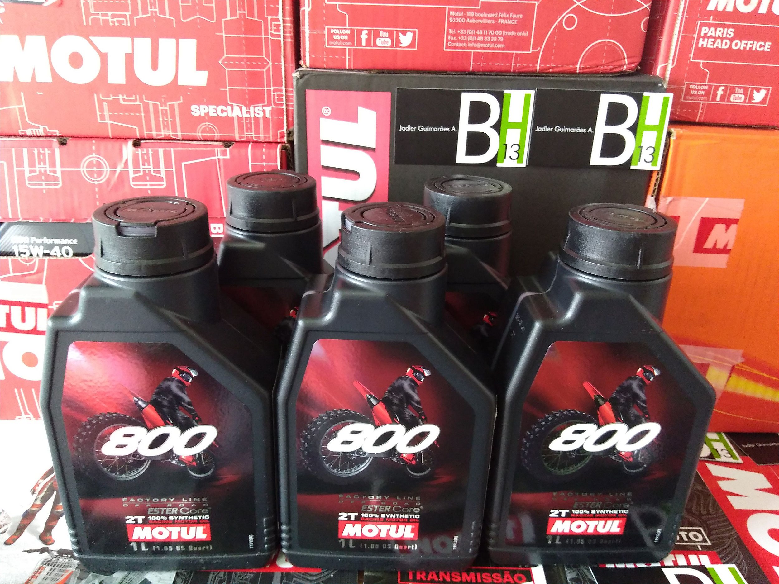 MOTUL 800 2T - MOTUL em BH é na Garagem Motul BH13!