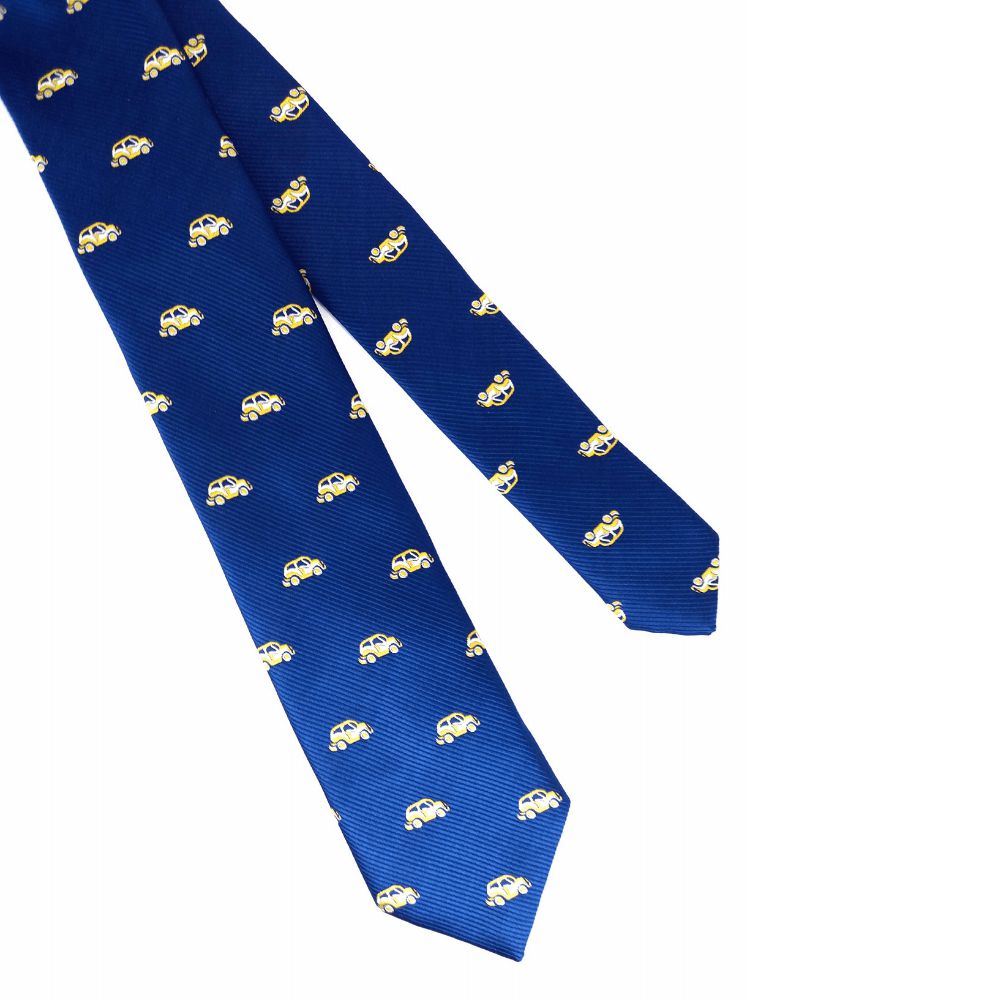 Gravata Slim Azul Jacquard Cartoon Premium - O Gravateiro - Gravatas ...