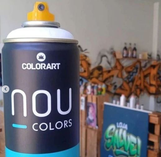 Spray Branco NOU – Spray Versátil para Graffiti e Arte - Loja Salve ...