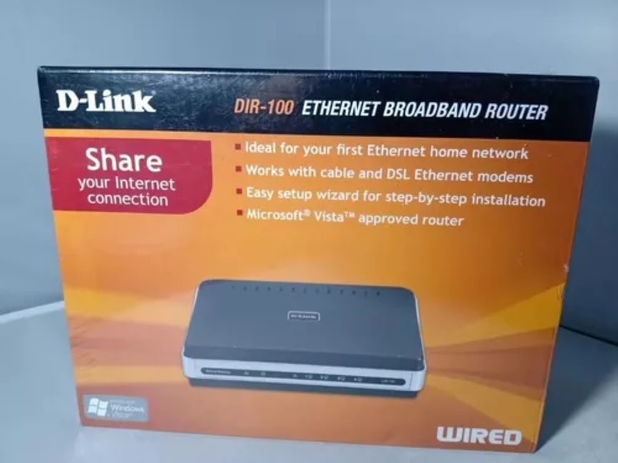Roteador D-link Broadband Ethernet Dir-100 - Mgm Informática