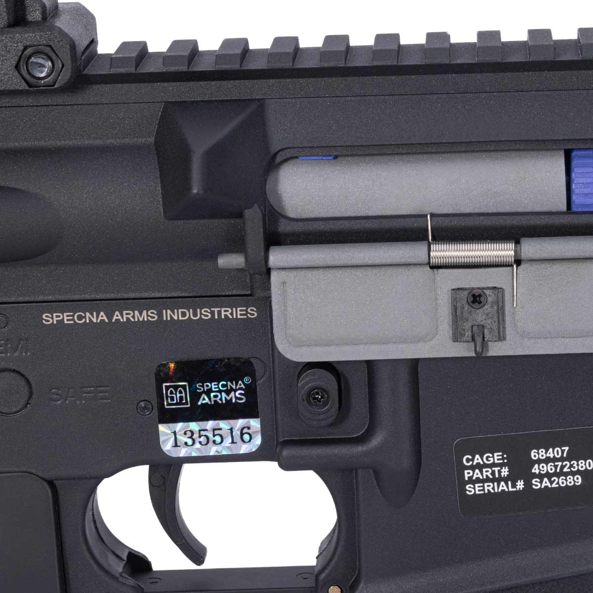 Rifle Airsoft 27227 AEG M4 SA-F01 Black Serie Flex - Specna Arms ...