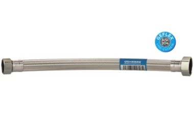 GEFLEX DN13 3/4" MF Flexível Água EPDM e Malha Inox GENEBRE ...