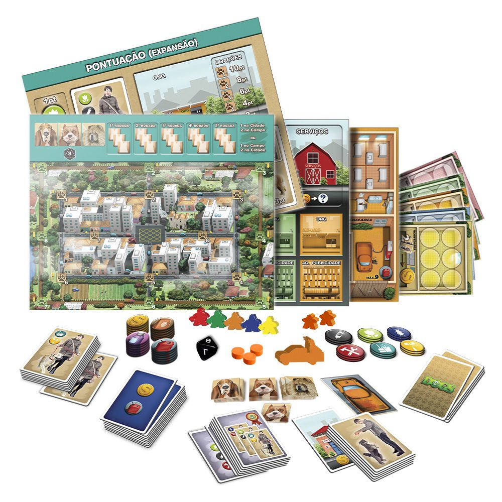 Dogs Expansão O Sócio MSJogos PandaBoardgames - PandaBoardGames