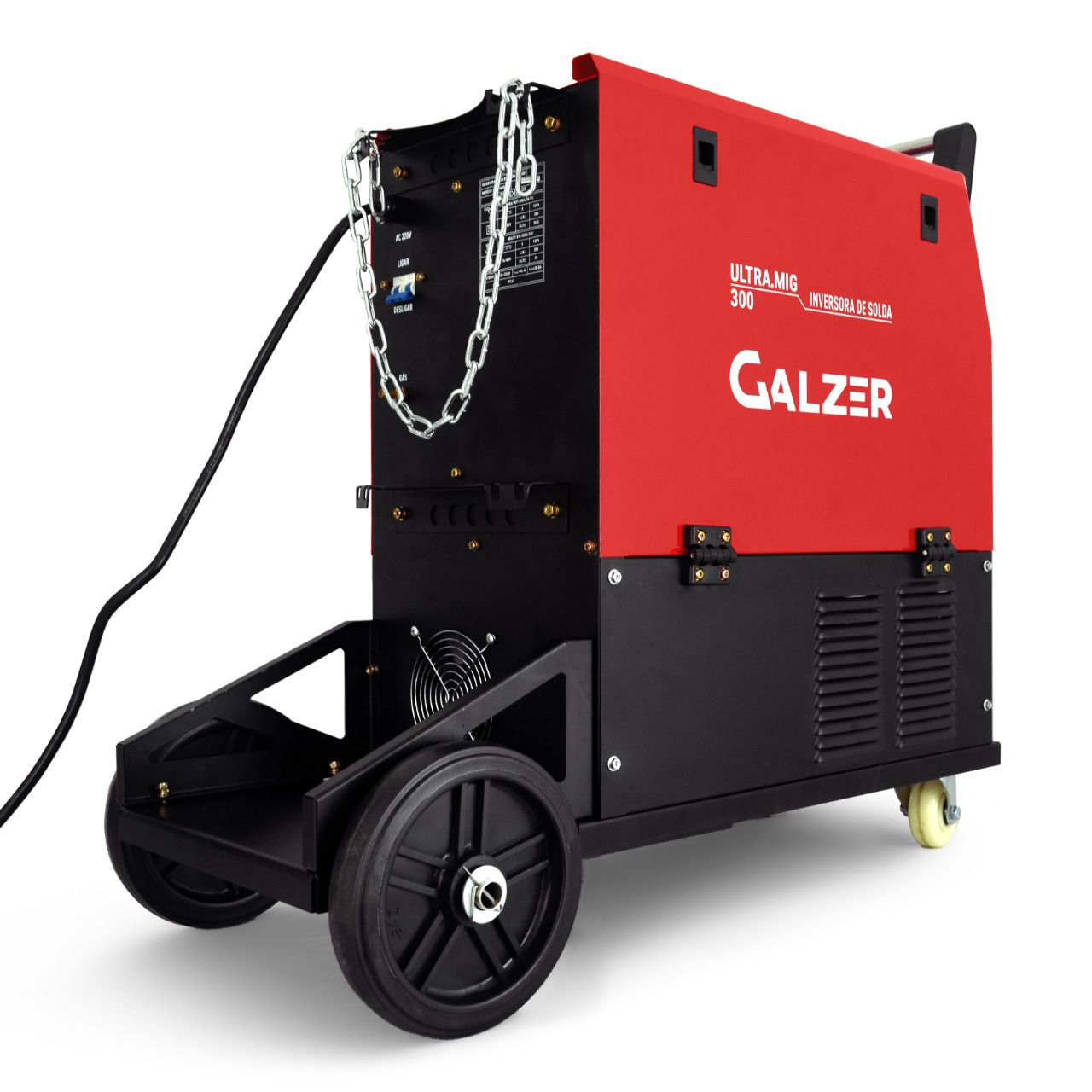 Maquina de solda MIG TIG MMA Multi-processo 300 amp 220v - Ferplus ...