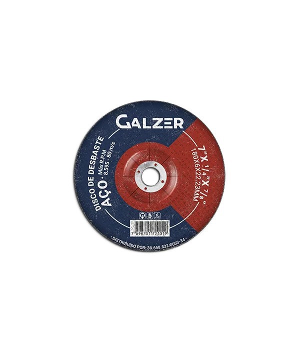 DISCO DESBASTE 7 (180 X 6.0 X 22.23 MM) - Ferplus Ferramentas ...