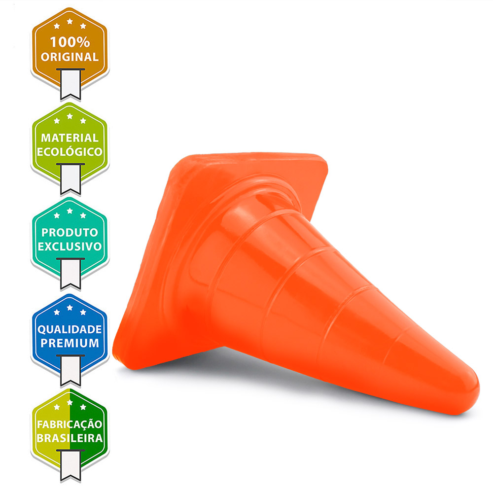 Plug Anal Gigante em PVC Flexível Formato de Cone Reto P 20 x 10cm ...