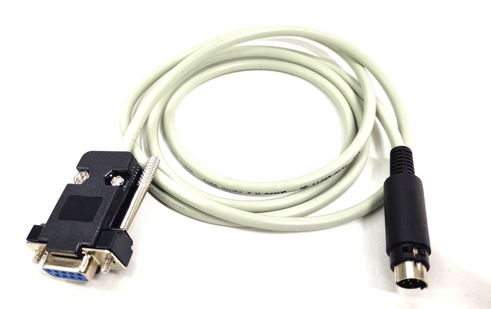 Cabo P/controladora Ptz Rs232 Db9 F Mini Din 8 Pinos 10 Mts - SOCIO CABOS