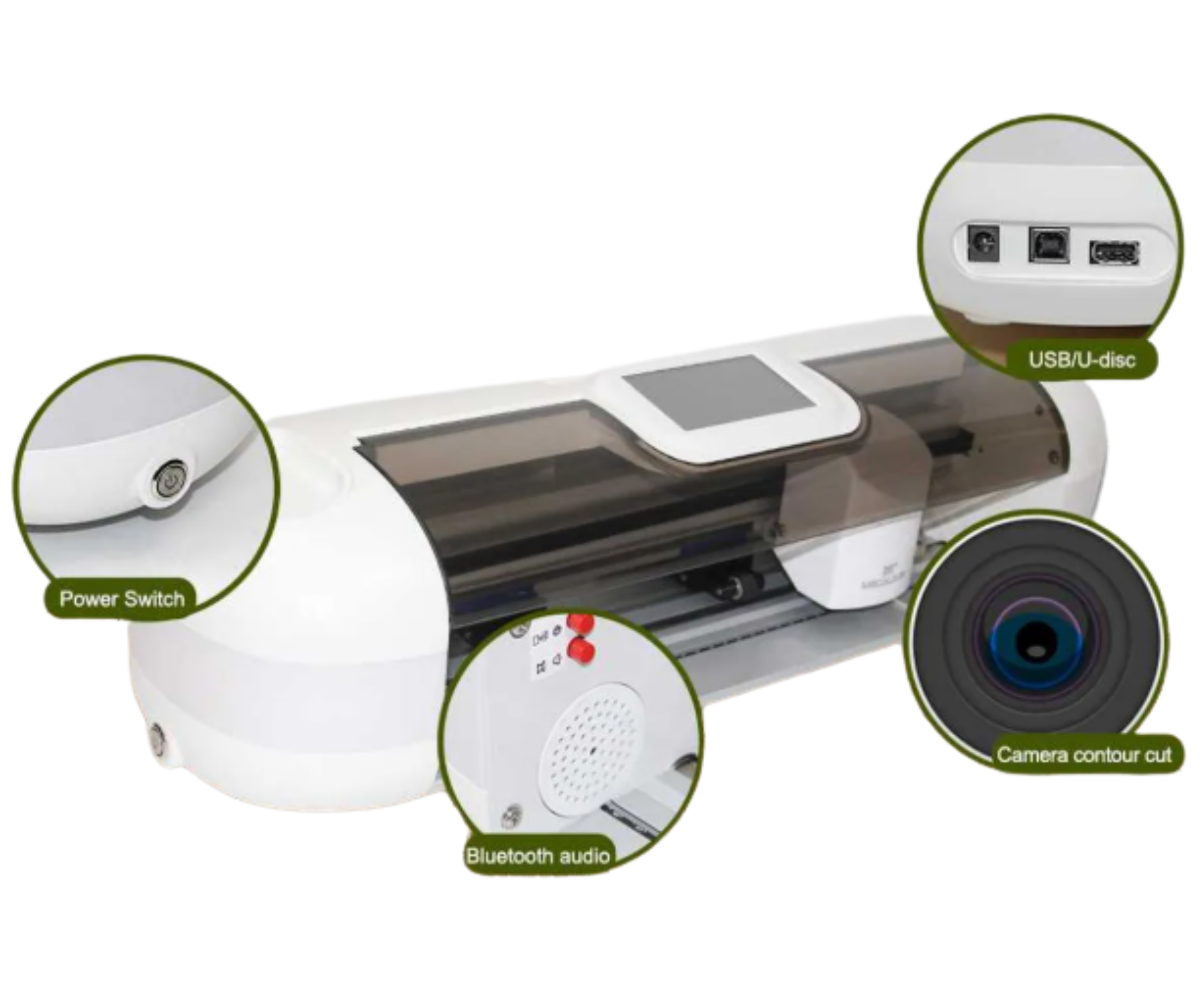 Maquina de Recorte A3 Com Câmera De Contorno Bivolt Mecolour - Haitai ...