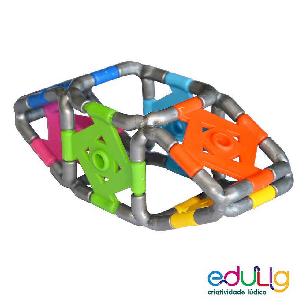 Quebra-cabeça Edulig Puzzle 3D Bola Q - Edulig | Kits Matemática e ...