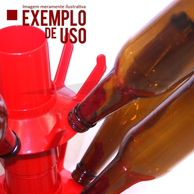 ROTATIVO 81 - ESCORREDOR DE GARRAFAS COM EIXO ROTATIVO PARA 81 GARRAFAS ...