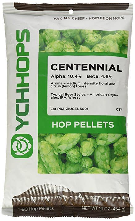 LUPULO CENTENNIAL YCH EM PELLET T-90 - Beaga Brew Shop - Insumos ...