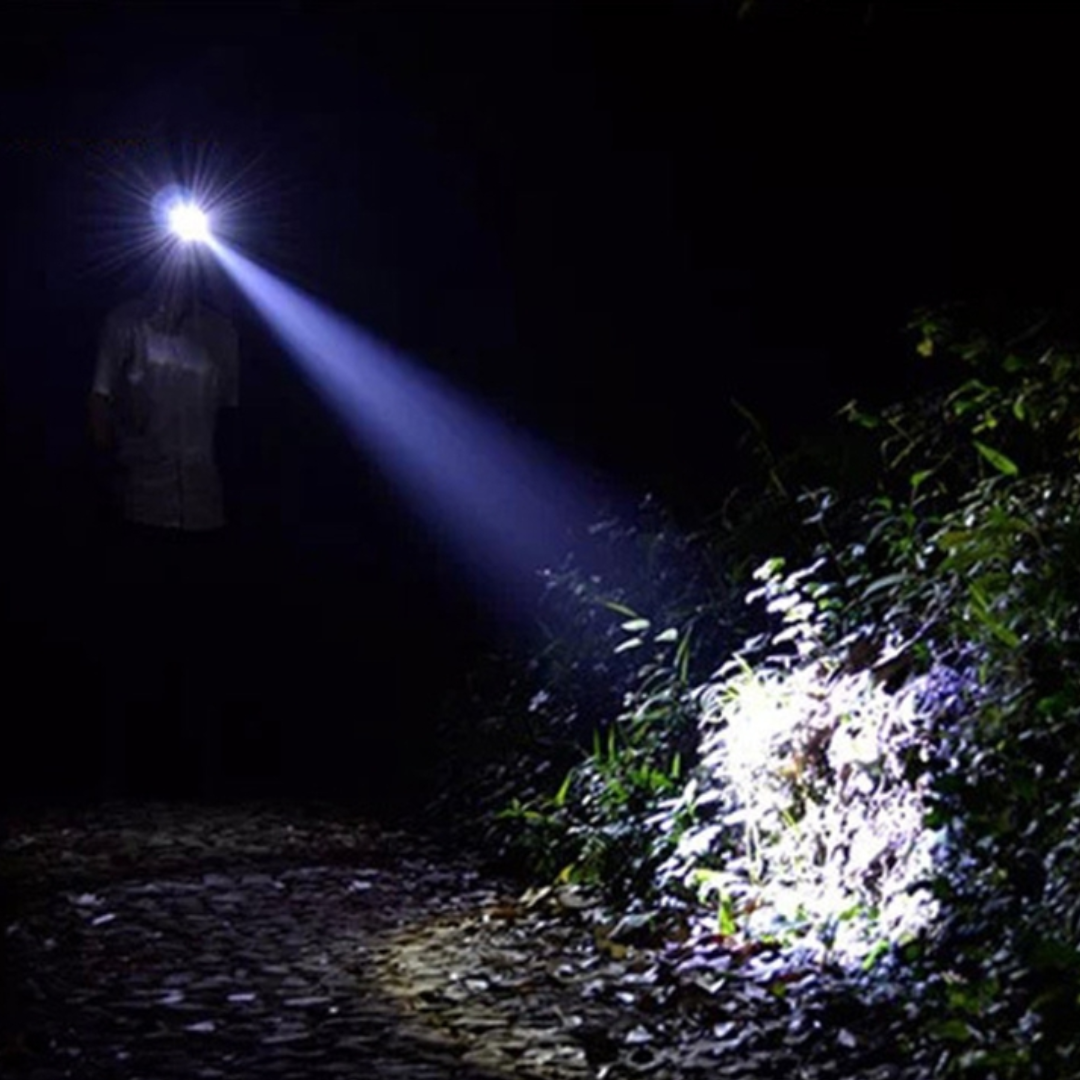 Lanterna De Cabeça Led Recarregável Ajustável Espaço Led