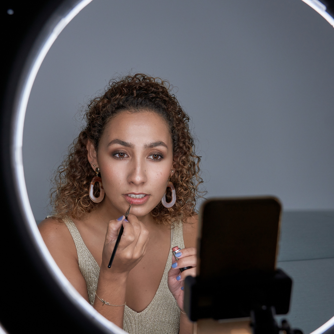 Ring Light 14 polegadas com Tripé de Chão - ESPAÇO LED