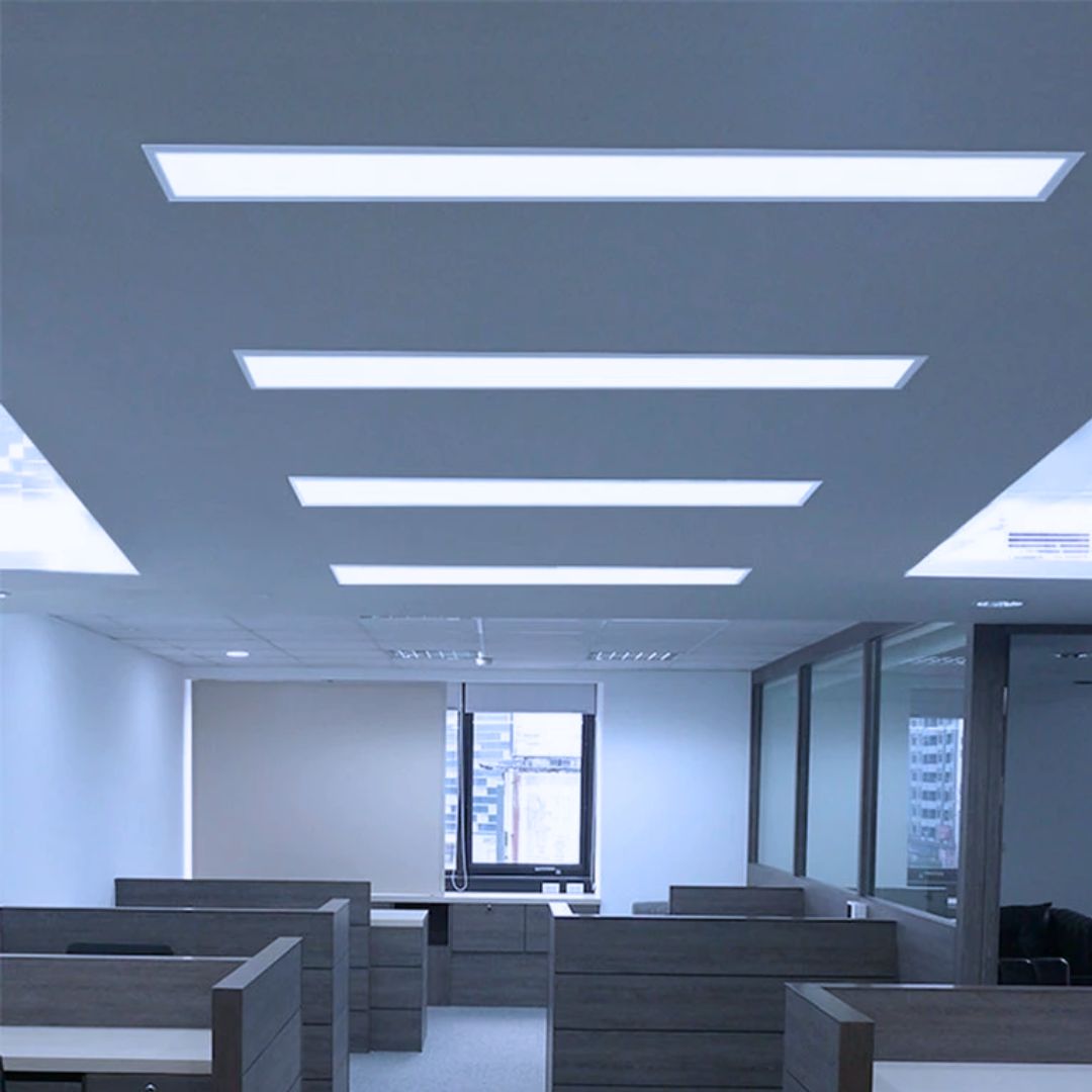 Plafon LED Embutir 30x1.20 48w Retangular | Branco Frio - ESPAÇO LED