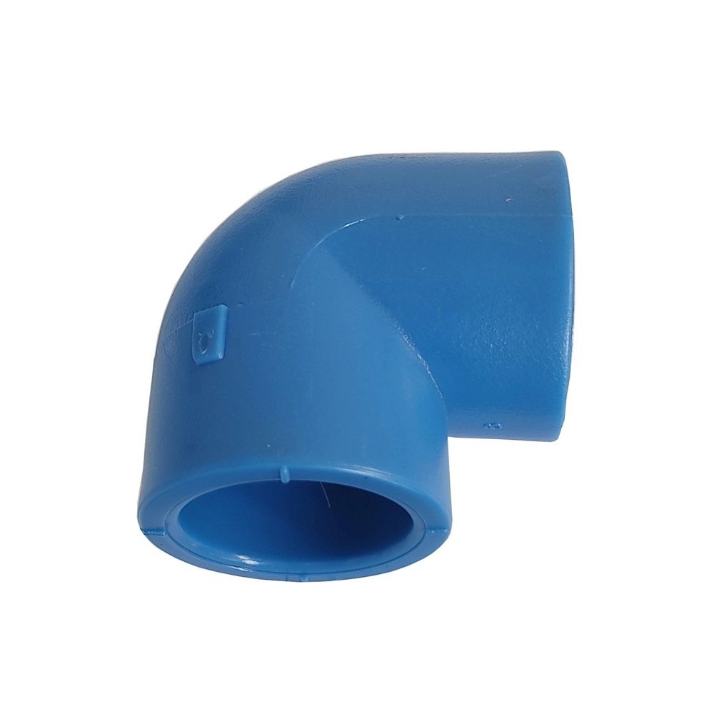 TF Joelho 90 PPR Azul Dn 90 - Top Fusion - Hidráulica em Geral