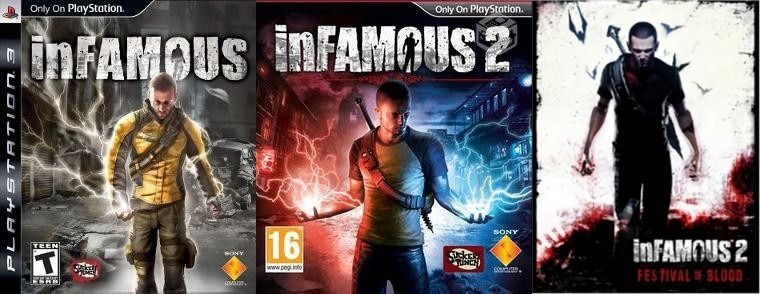 Infamous Collection PS3 PSN - Donattelo Games - Gift Card PSN, Jogo de ...