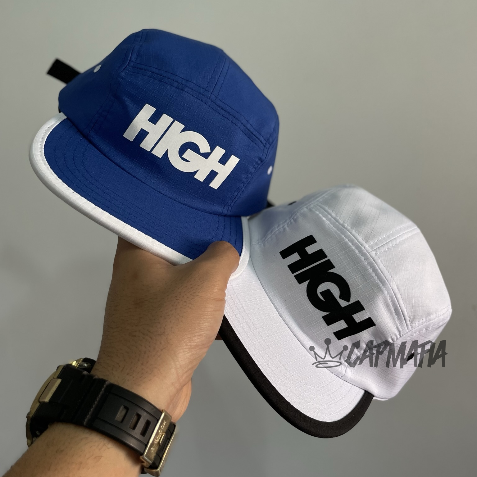 Cap High Company Classic White & Black Five Panel - CAPMAFIA ⚡️ ...
