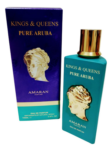 Perfume Amaran Kings & Queens Pure Aruba Eau De Parfum 100ml - MANTON SHOP
