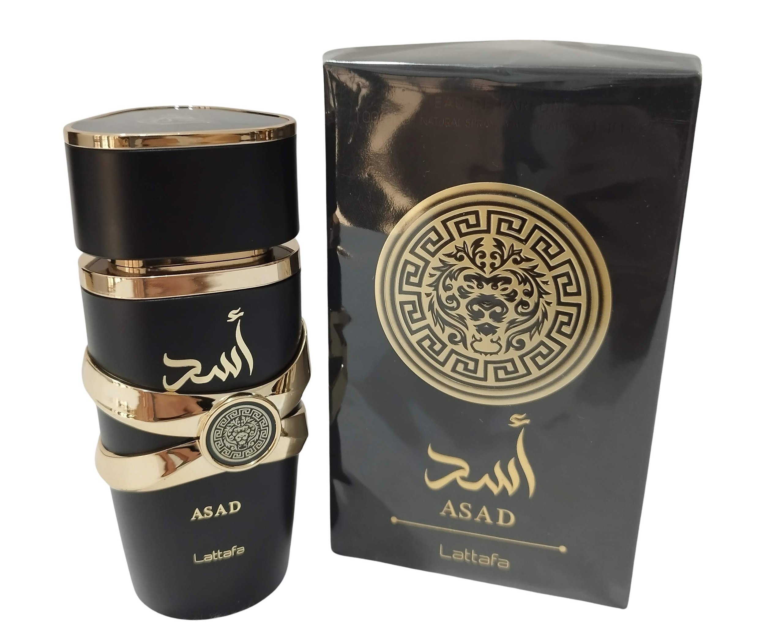 Perfume Lattafa Asad Preto Eau De Parfum 100ml - MANTON SHOP