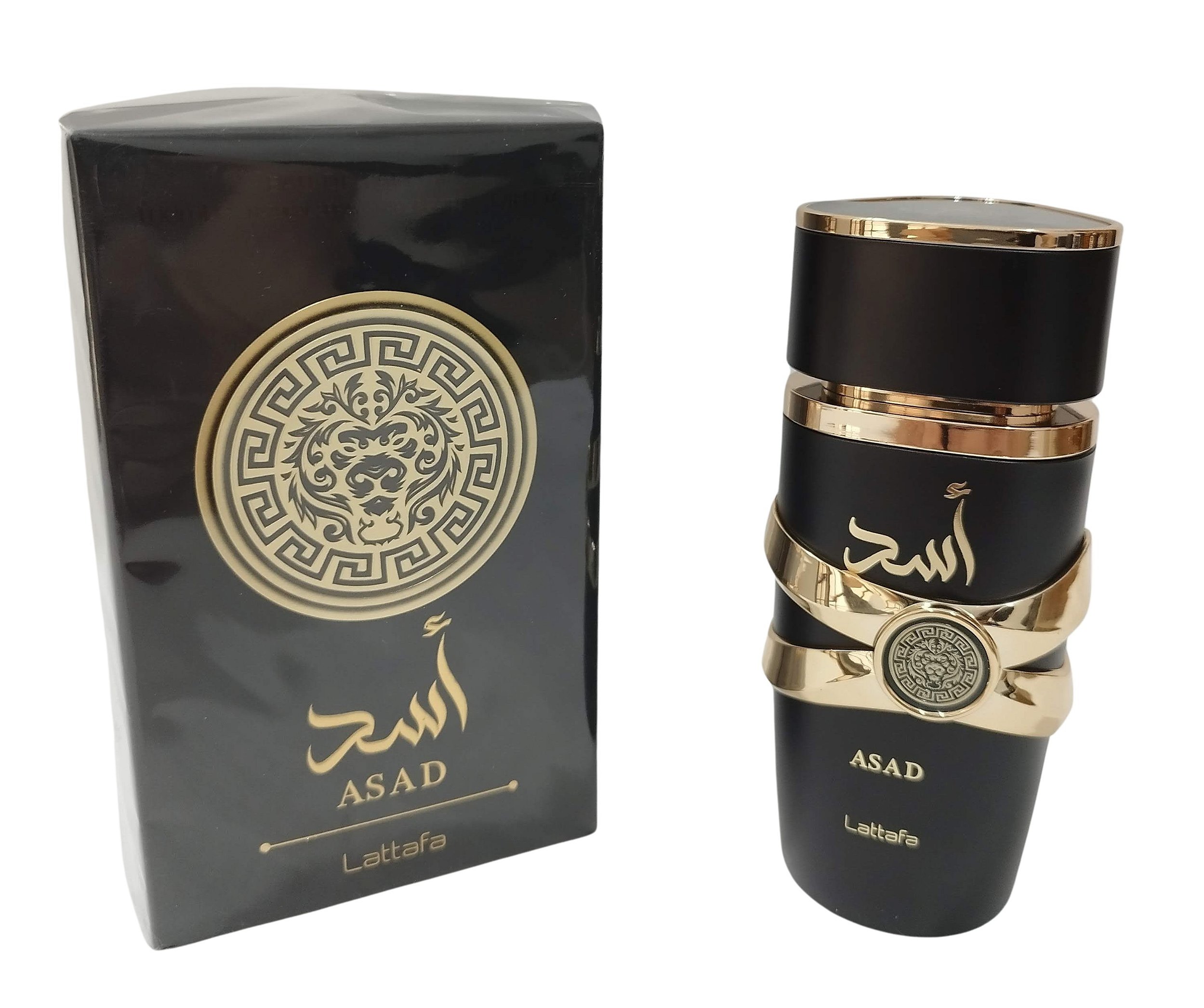 Perfume Lattafa Asad Preto Eau De Parfum 100ml - MANTON SHOP