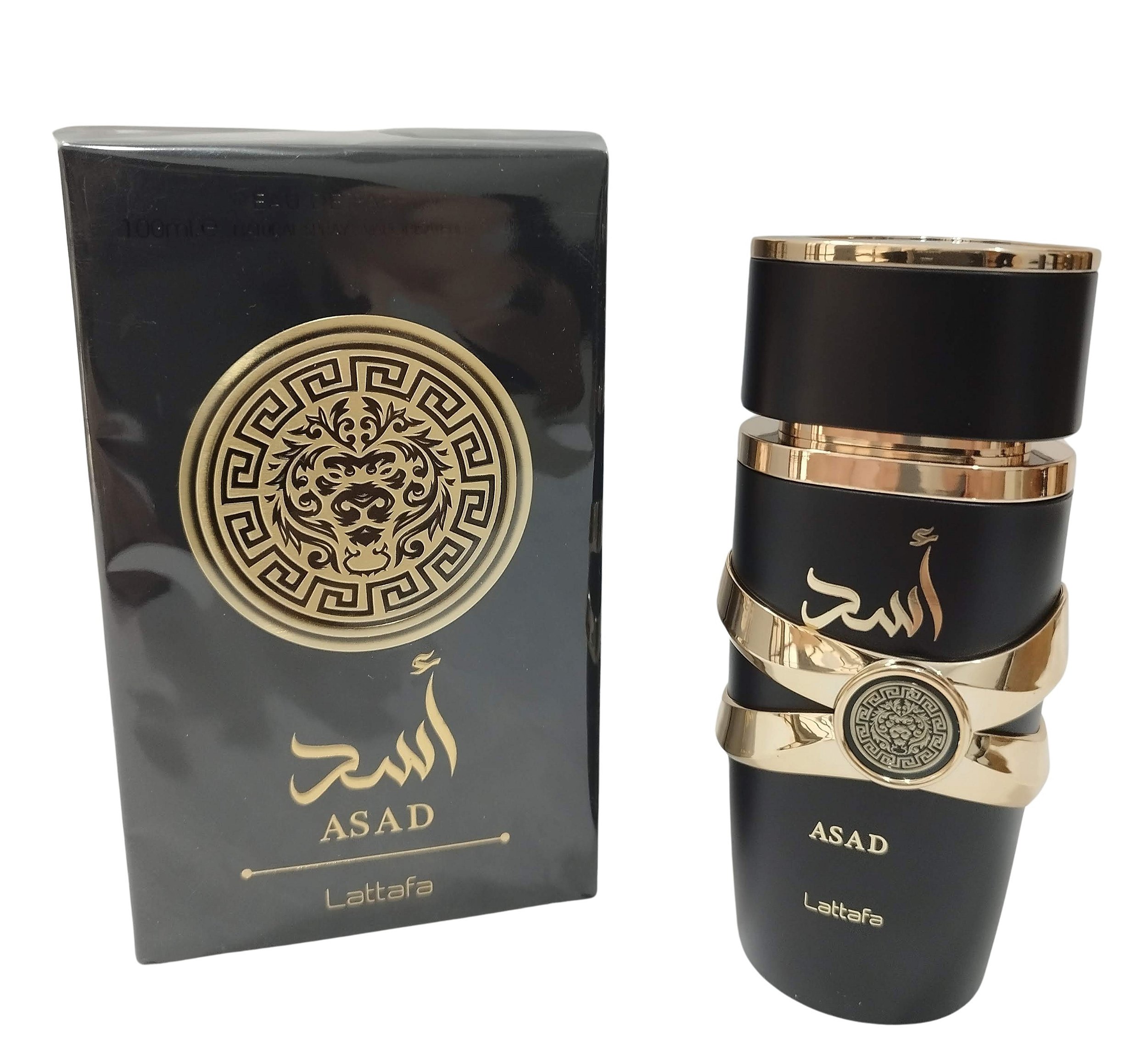Perfume Lattafa Asad Preto Eau De Parfum 100ml - MANTON SHOP
