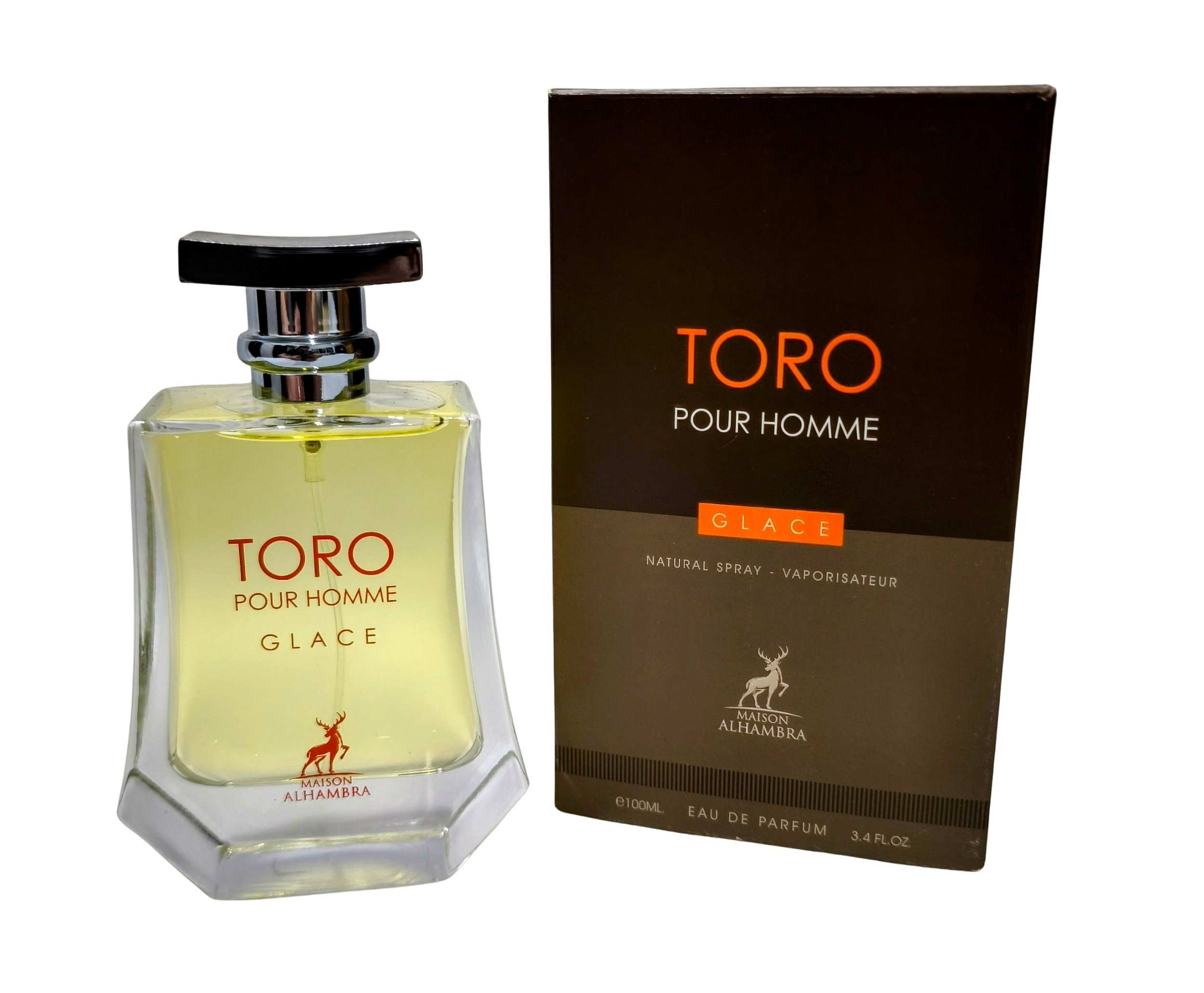 Perfume Maison Alhambra Toro Pour Homme Glace 100ml - MANTON SHOP