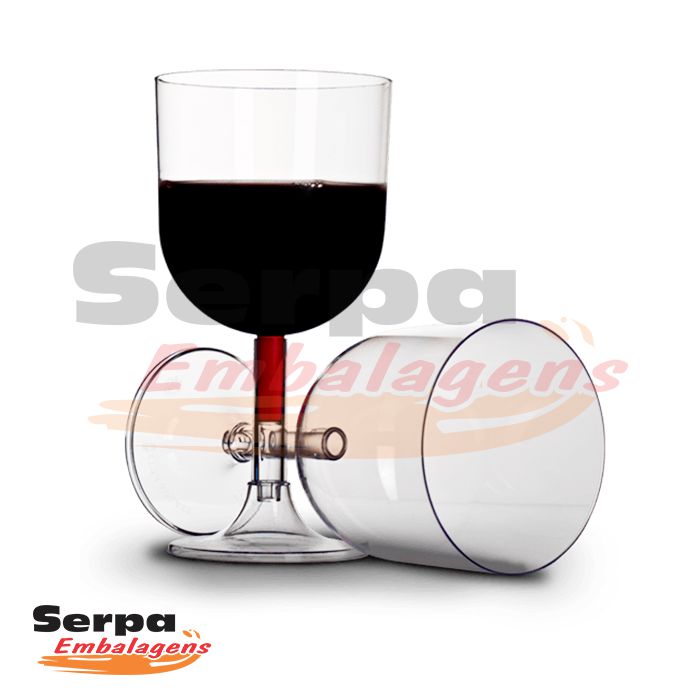 Serpa - Taça Vinho 260ml Linha Gold - Pacotes com 4 taças - Serpa ...