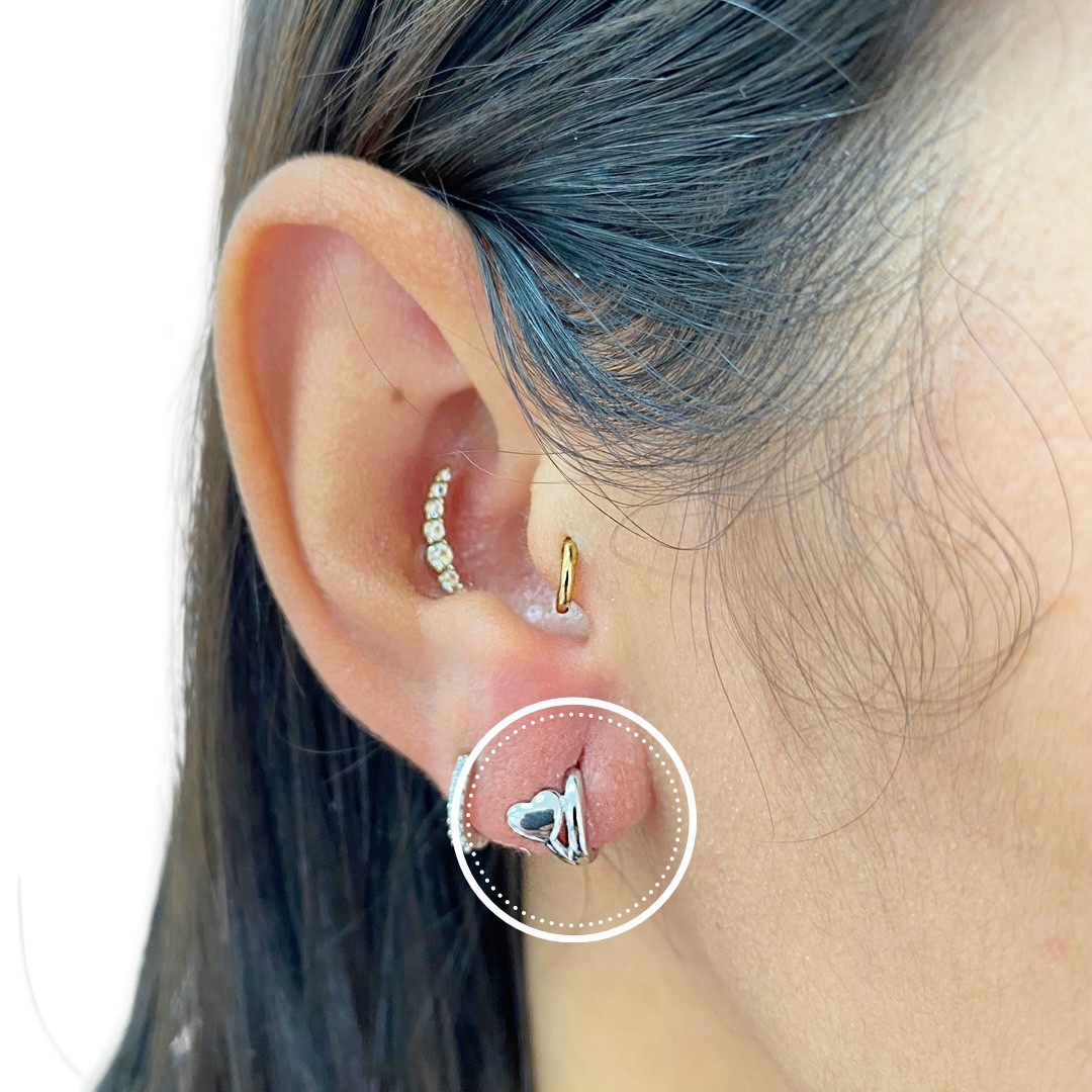 ARGOLINHAS CORAÇÃO SPIN - I Love Piercing - Loja Online de Piercings e ...