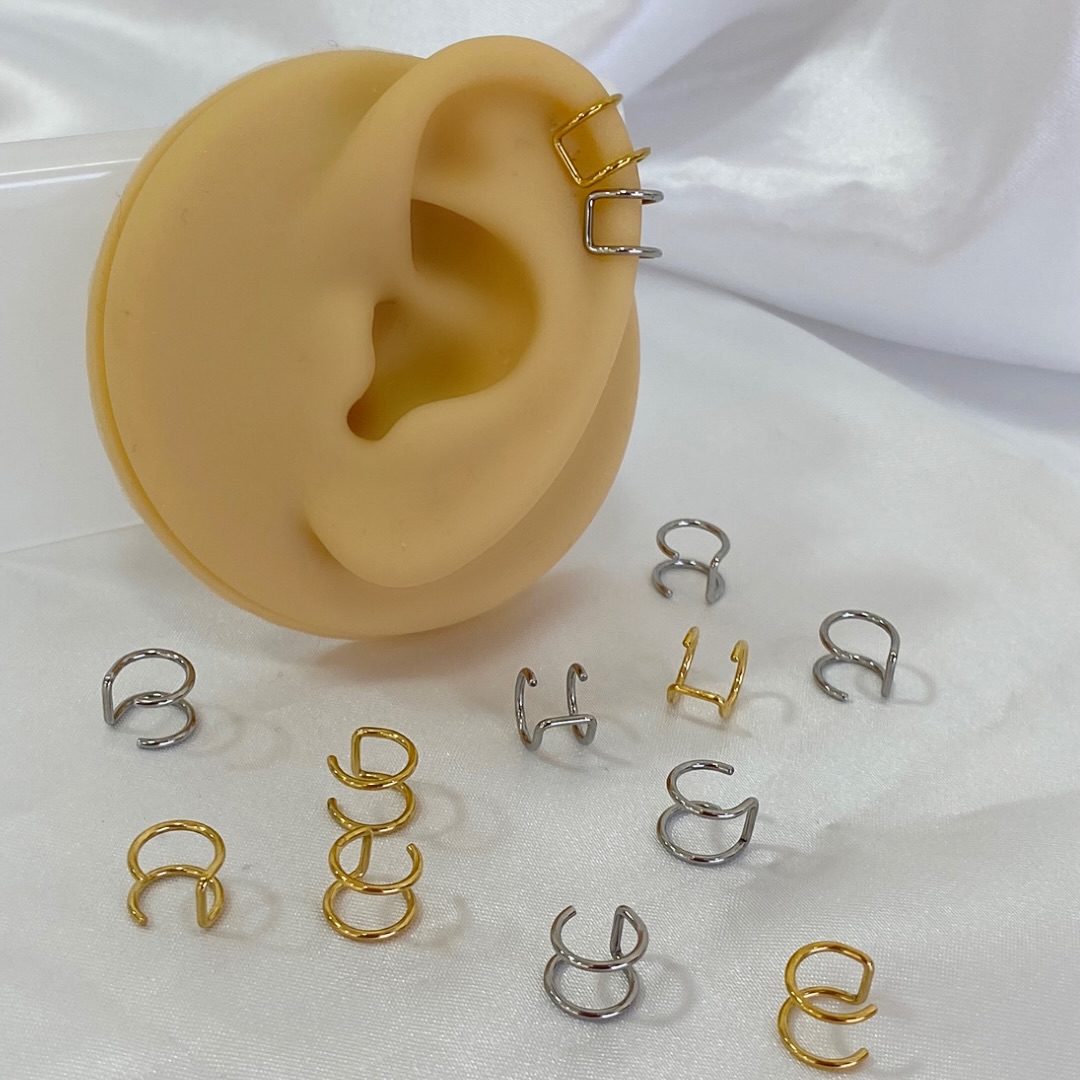 PIERCING FAKE AÇO HÉLIX DUPLO - I Love Piercing - Loja Online de ...