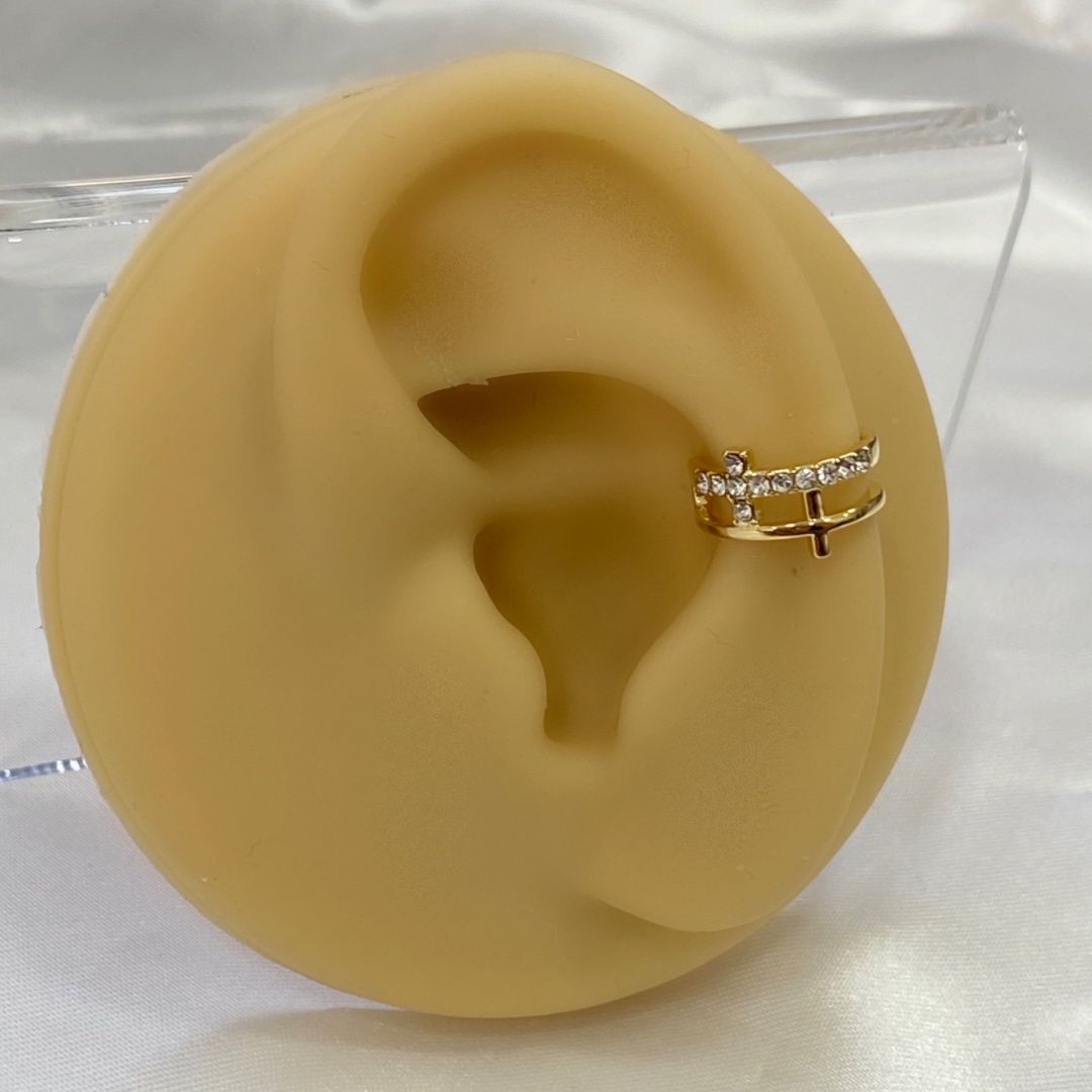 PIERCING FAKE CONCH CRUZ CRISTAIS - I Love Piercing - Loja Online de ...