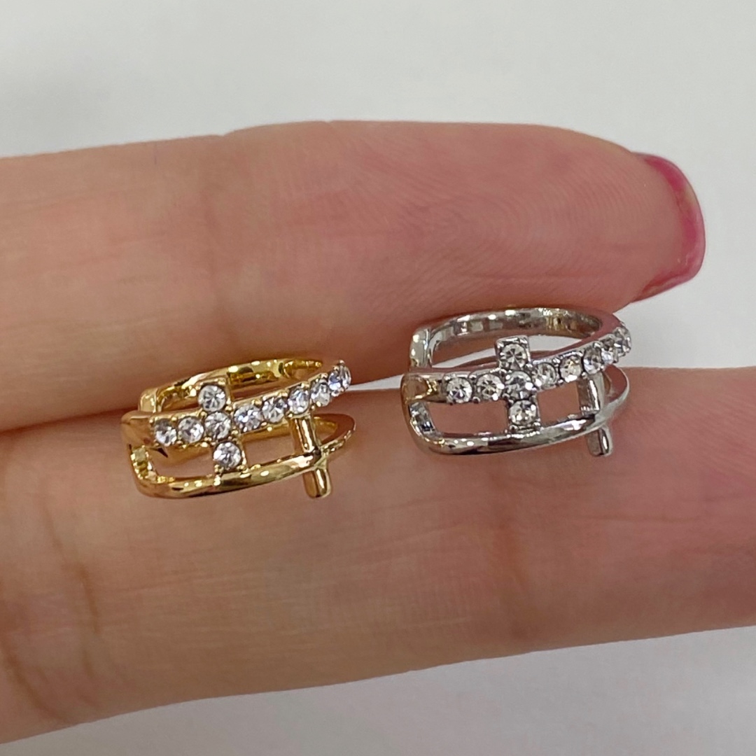 PIERCING FAKE CONCH CRUZ CRISTAIS - I Love Piercing - Loja Online de ...