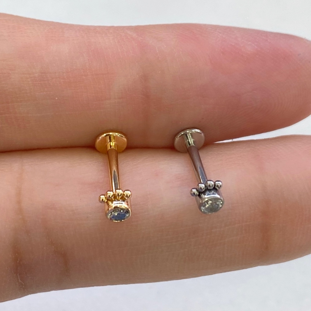 LABRET AÇO TRAIN ZIRCÔNIA - I Love Piercing - Loja Online de Piercings ...