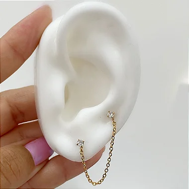 MICROBELL RETO AÇO DUO CORRENTINHA - I Love Piercing - Loja Online de ...
