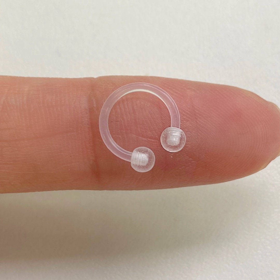 FERRADURA BIOFLEX BOLINHAS - I Love Piercing - Loja Online de Piercings ...