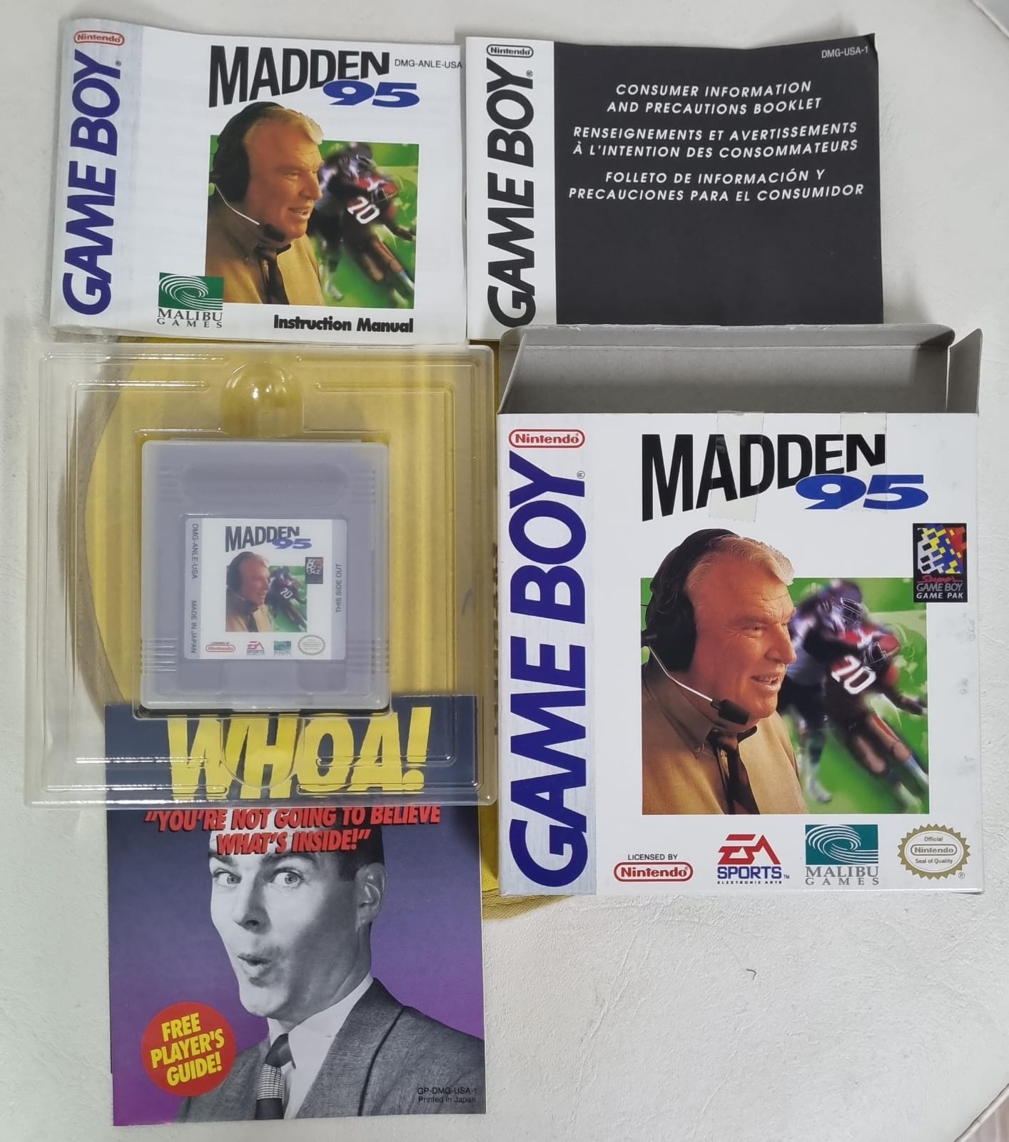 Madden 95 Game Boy Seminovo - Troco Jogo Sudoeste