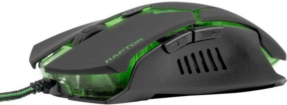 MOUSE COM FIO GAMER RAPTOR SERIES OM801 FORTREK - Infopeças Super Loja ...
