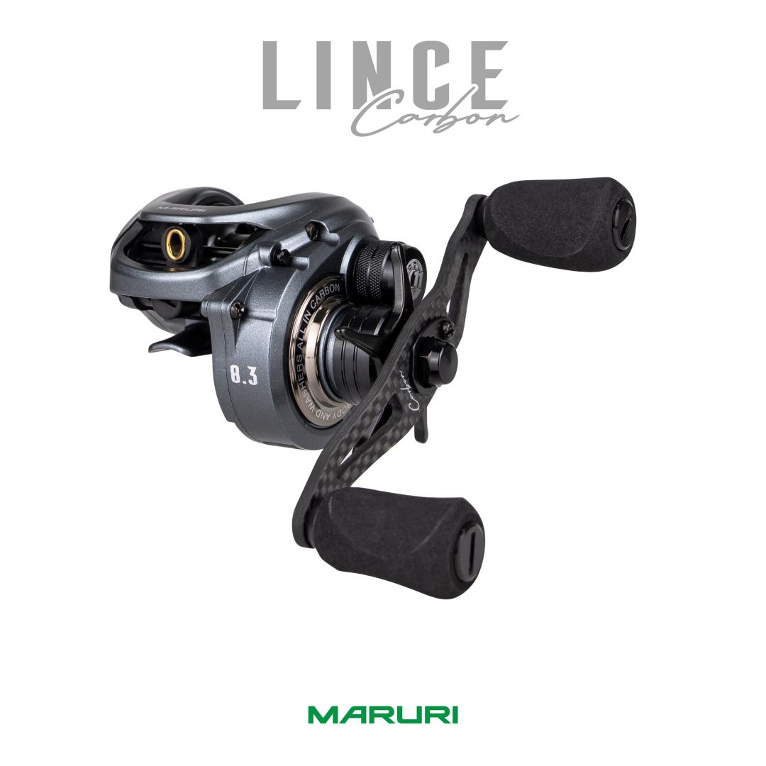 Carretilha Lince Carbon 135g 8.3:1 Drag 7Kg Maruri - Loja de pesca on ...