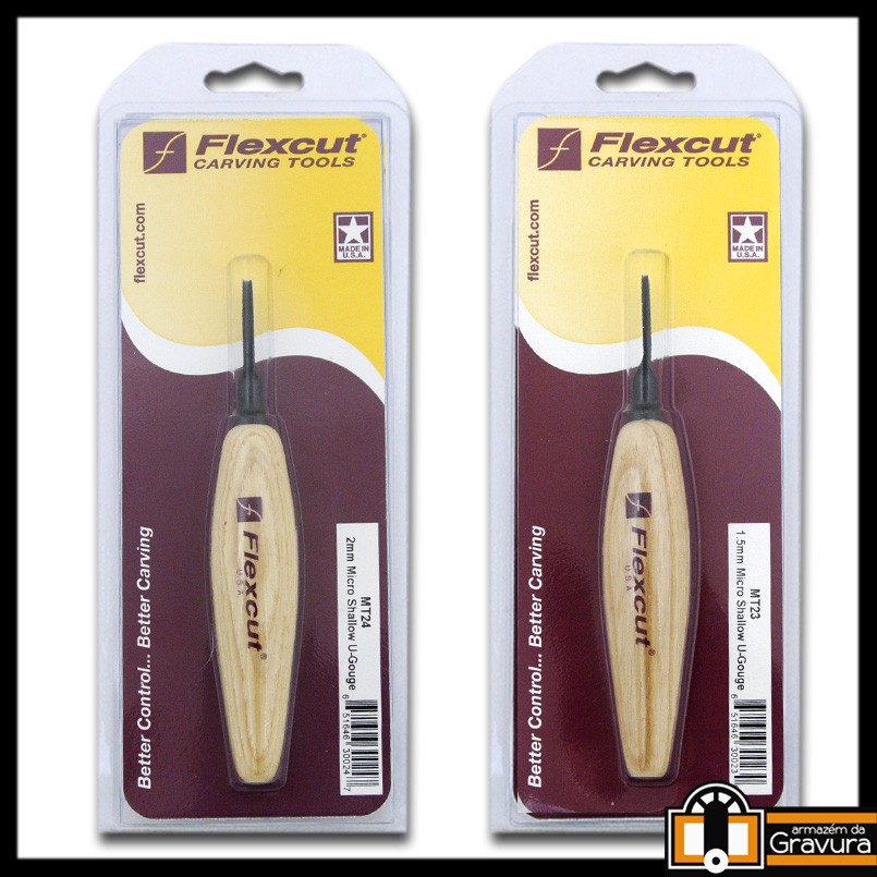 Micro U aberto FlexCut - Armazém da Gravura - materiais para gravura em ...