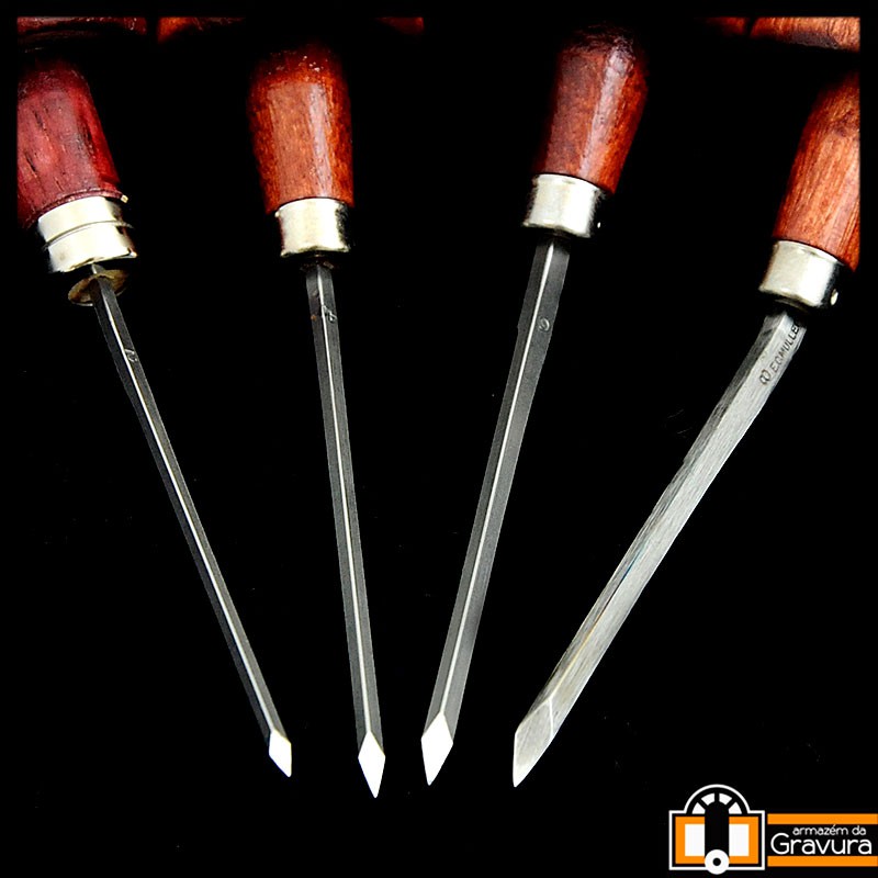 Buril Losangular E. C. Lyons (Vários tamanhos) - Armazém da Gravura ...