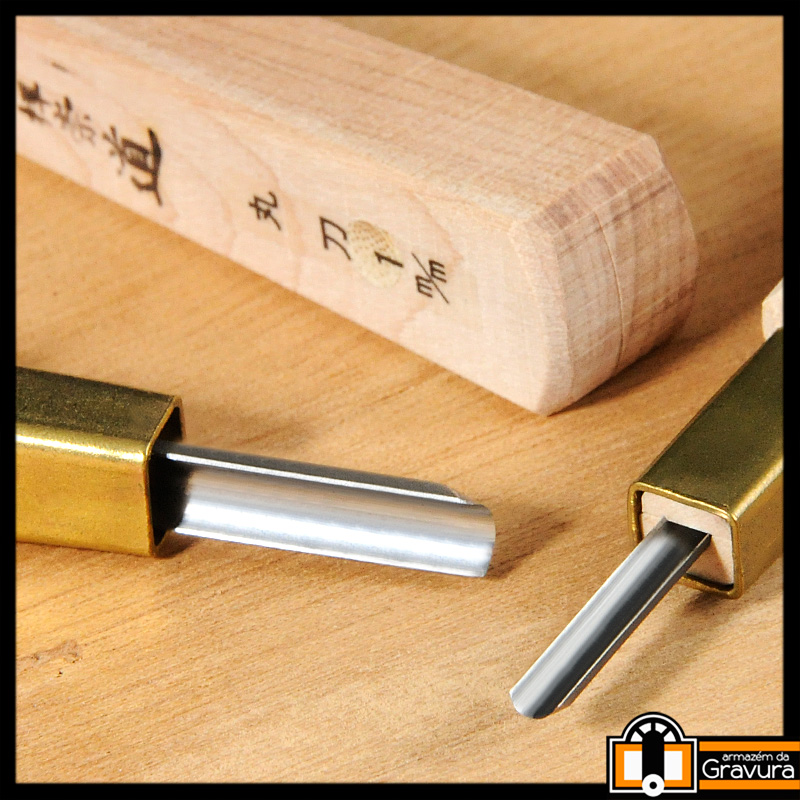 Goiva U (Komasuki) Michihamono - Armazém da Gravura - materiais para ...