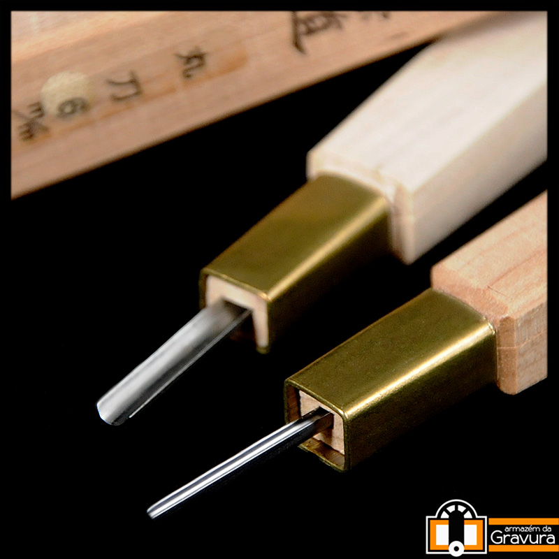 Goiva U (Komasuki) Michihamono - Armazém da Gravura - materiais para ...