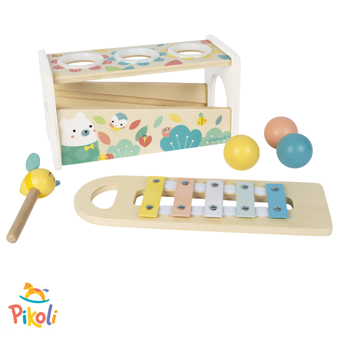 Xilofone - Tap Tap - Janod - Pikoli Brinquedos Educativos